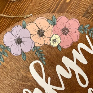 Reversible Baby Girl Welcome Sign - Etsy