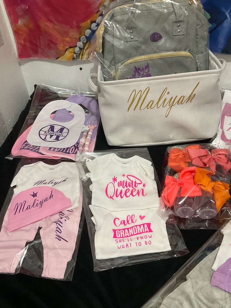 Personalized Baby Bundle - Etsy