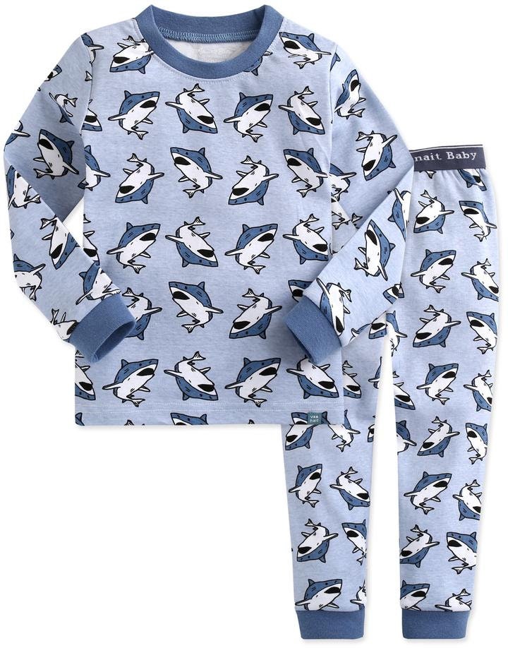 Shark Kids Pajama Set Toddler Jaws Pajamas Baby King Shark | Etsy