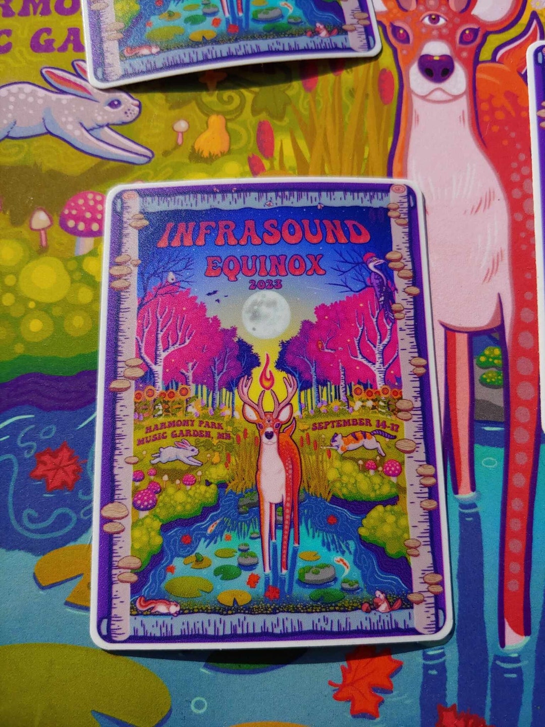 Infrasound Equinox 2023 Official Poster Sticker Pack - Etsy