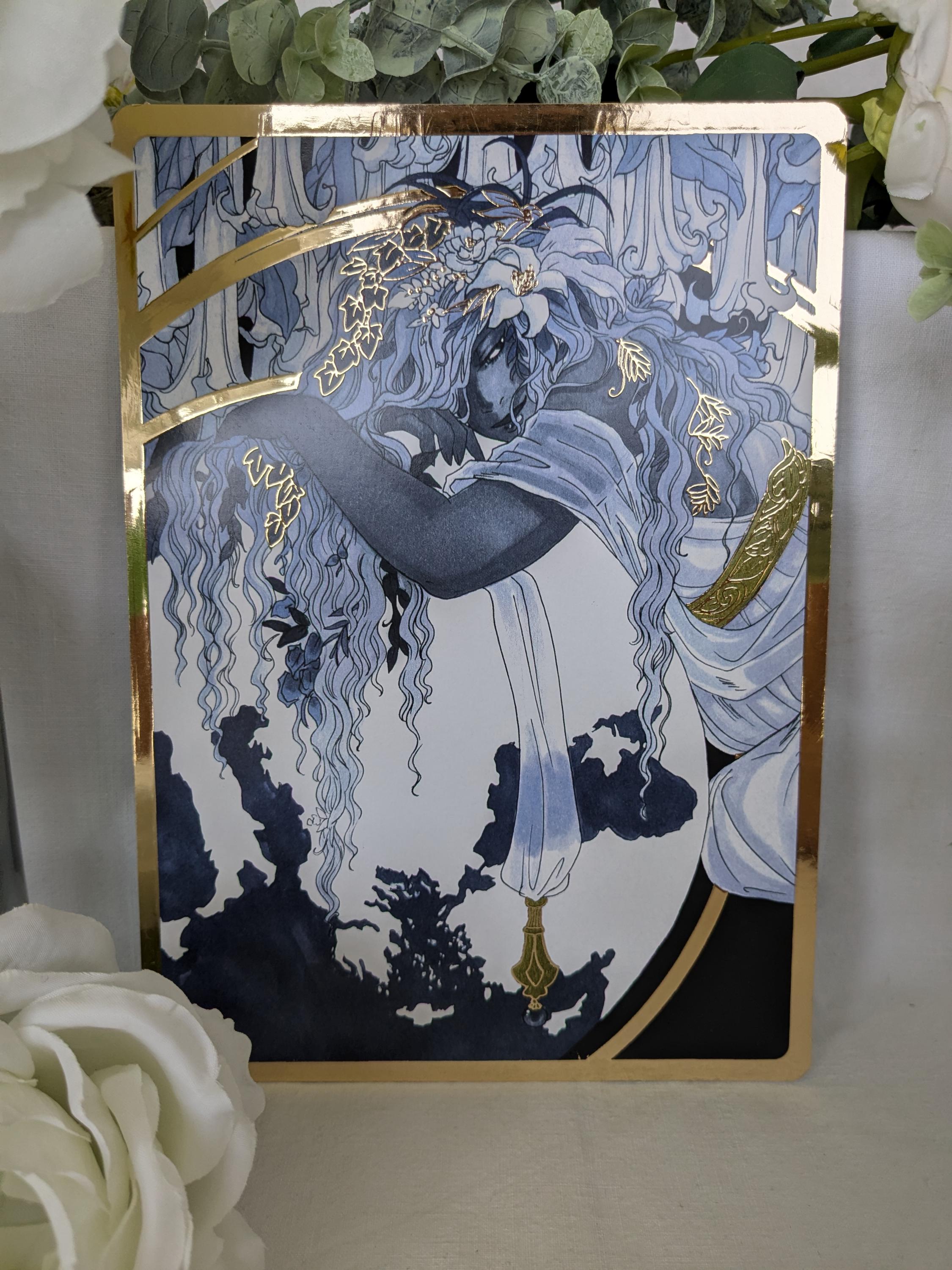 Gold Foiled Print - Greek God - Etsy
