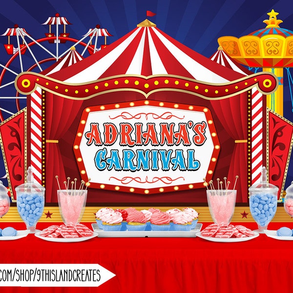 Circus Banner - Etsy