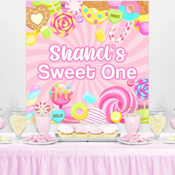 Candy Shop Backdrop - Etsy