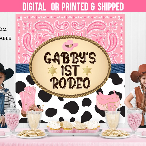 Cowgirl Banner - Etsy