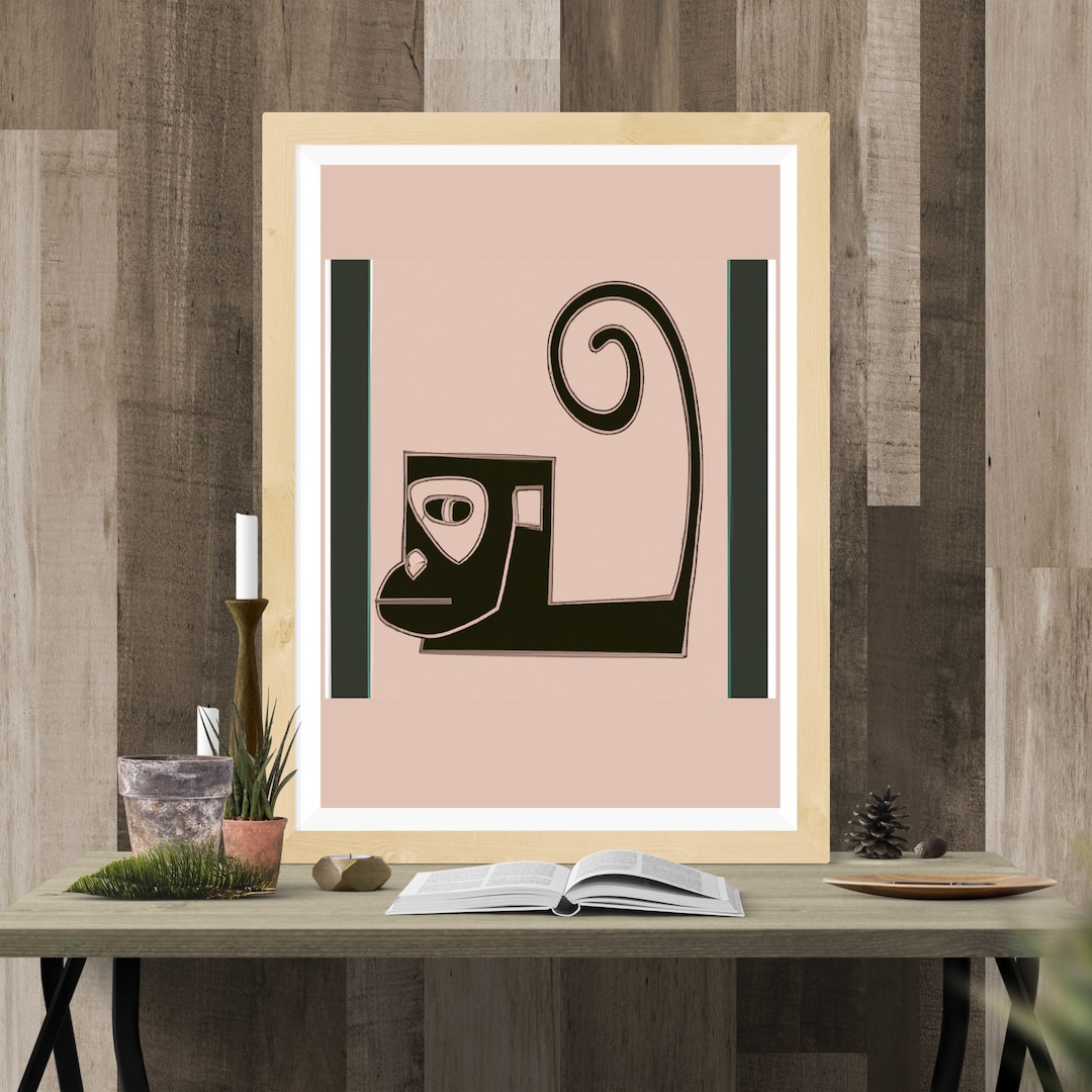 Monkey Png - Monkey Art - Monkey Wall Art - Monkey EPS - Monkey Wall ...