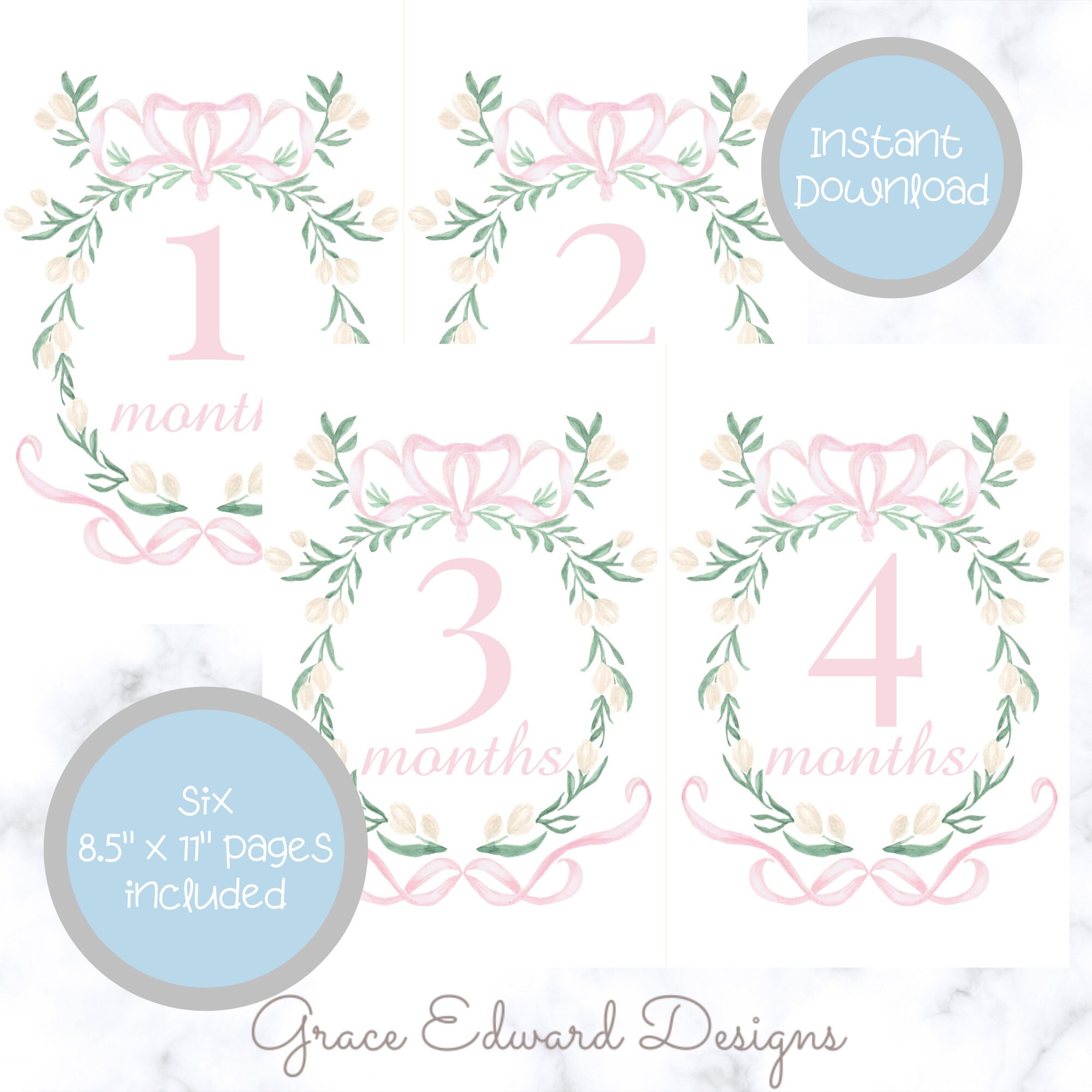 Baby Crest Cards - Etsy