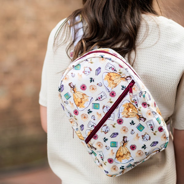 Princess Belle Backpack - Etsy
