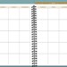 Digital Planner Template for Indesign Blue DIY Digital - Etsy