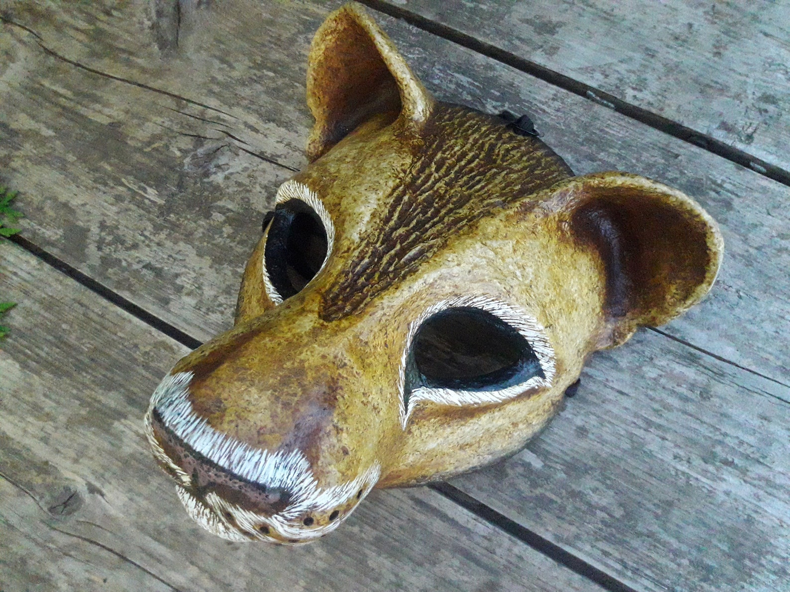 Lioness Mask for Women. Paper Mache Masquerade Mask. Animal Mask - Etsy