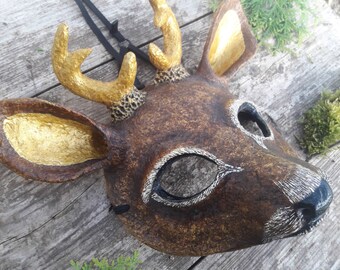 Paper Mache Mask - Etsy