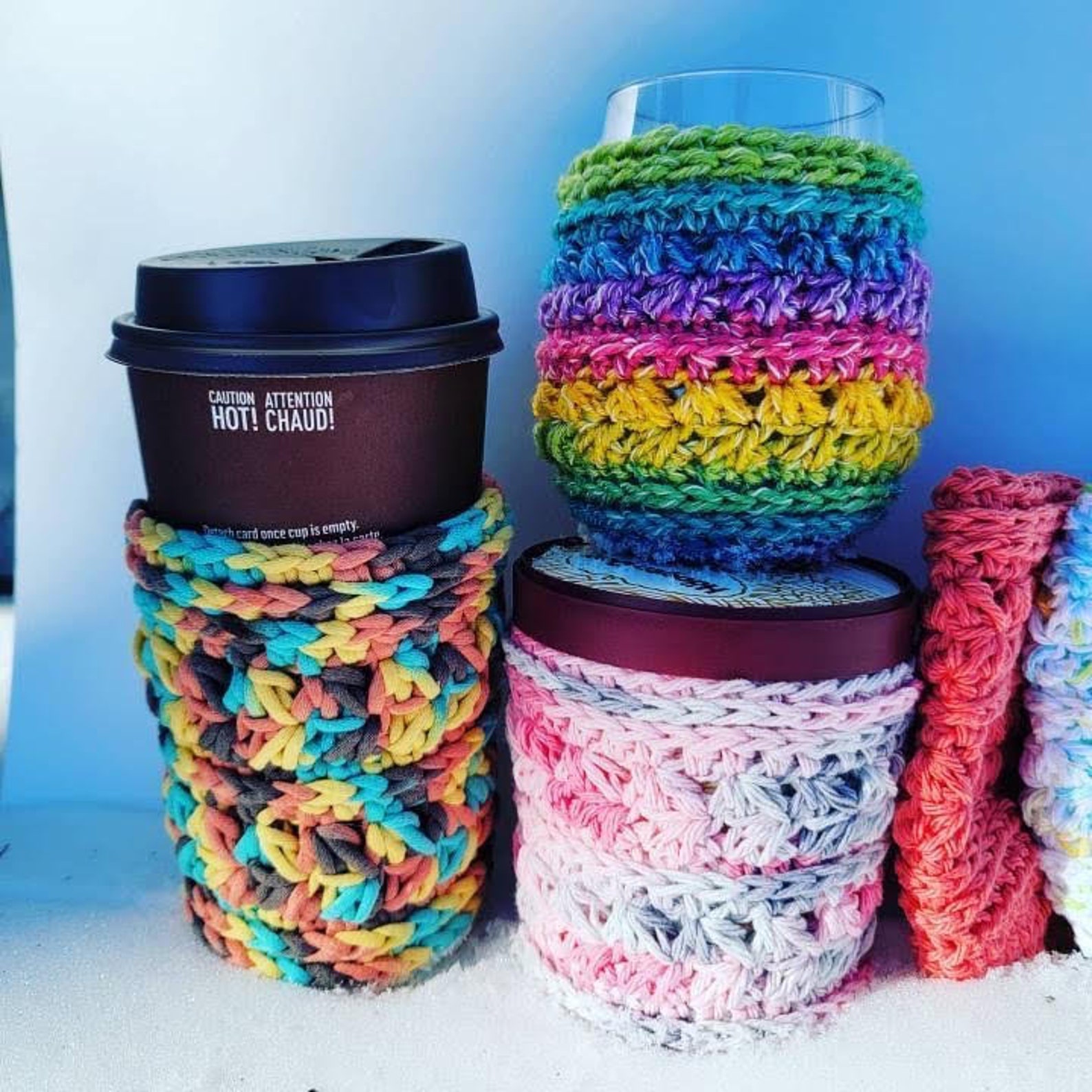 The Braided Pint Cozy Crochet Pattern - Etsy