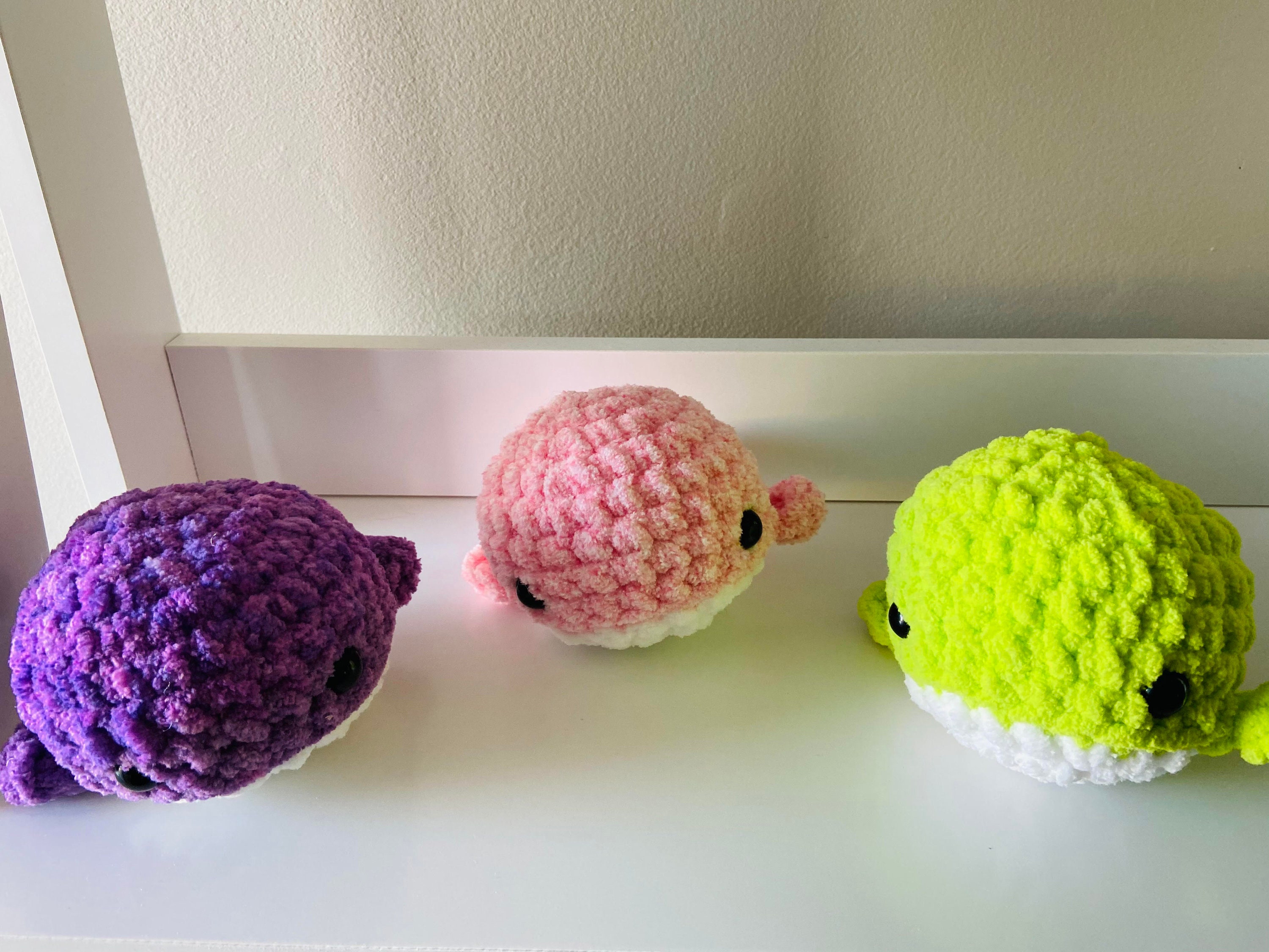 The Pocket Whale No Sew Crochet Pattern: Crochet Whale - Etsy