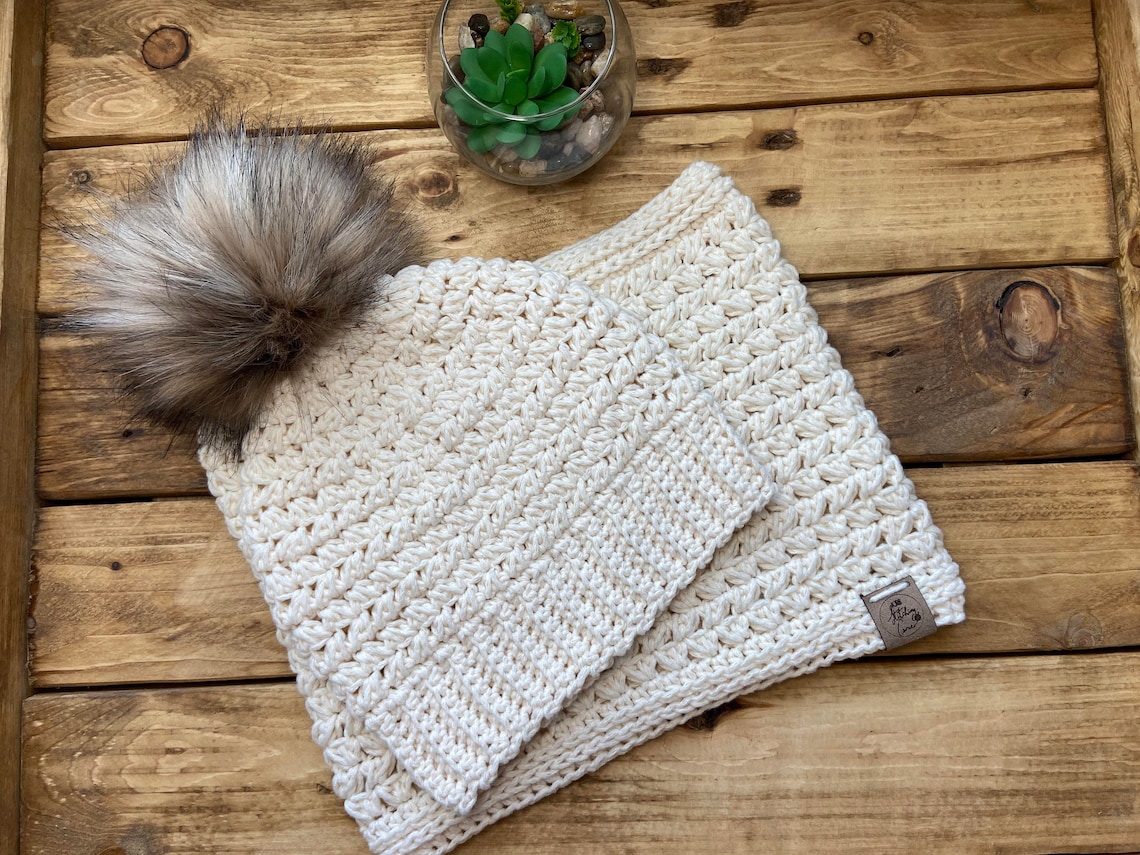 Braided Beanie Crochet Pattern: Beginner-friendly PDF (toddler to Adult ...