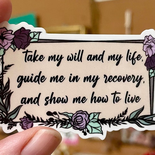 We Do Recover / Recovery Sticker / NA / 12 Step / Steps / - Etsy