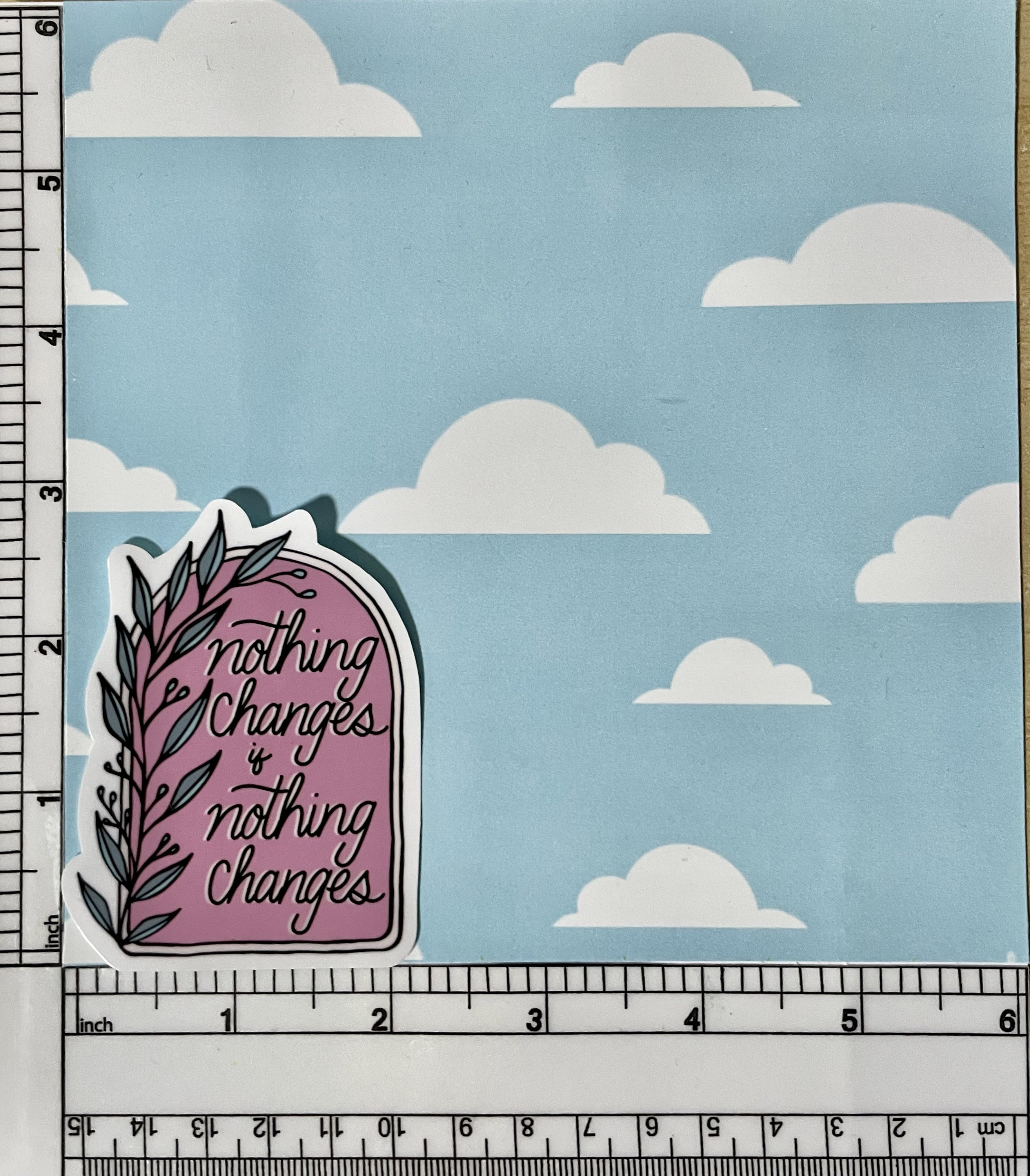 Nothing Changes If Nothing Changes / Recovery / Sobriety - Etsy