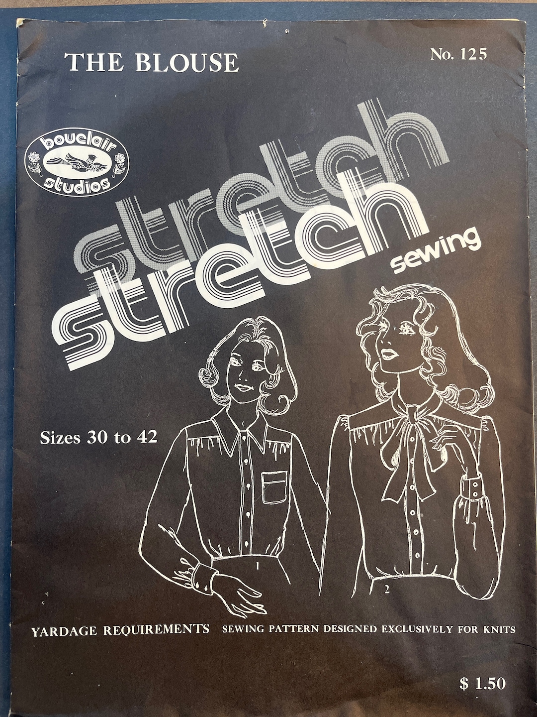 The Blouse Womens Misses Sewing Pattern Bouclair Studios Stretch Sewing ...