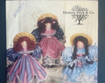 Doll Wardrobe for 16 and 18 Dolls Craft Sewing Pattern Simplicity 2454 ...