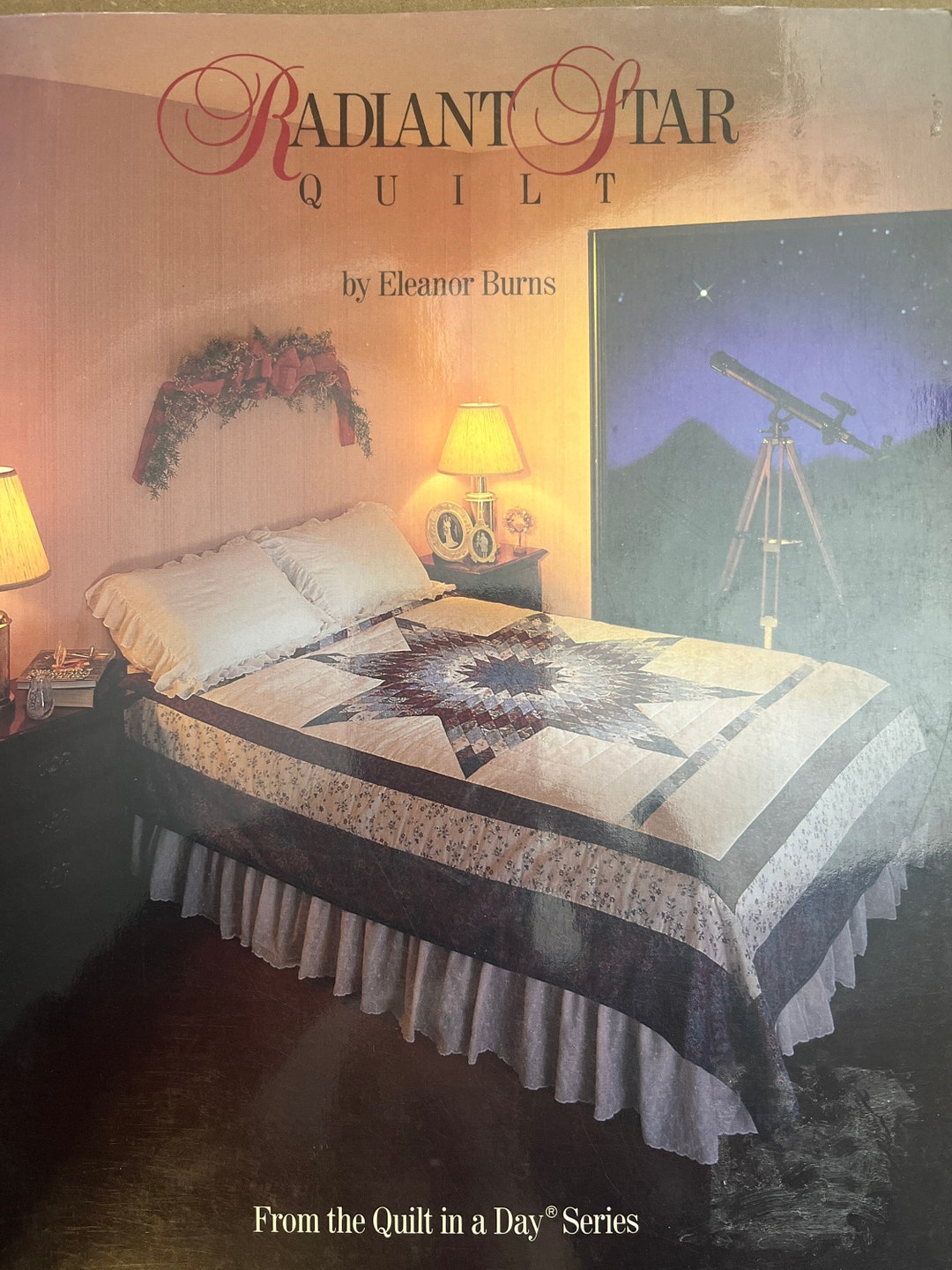 Radiant Star Quilt Quilting Pattern Instruction Book Eleanor - Etsy