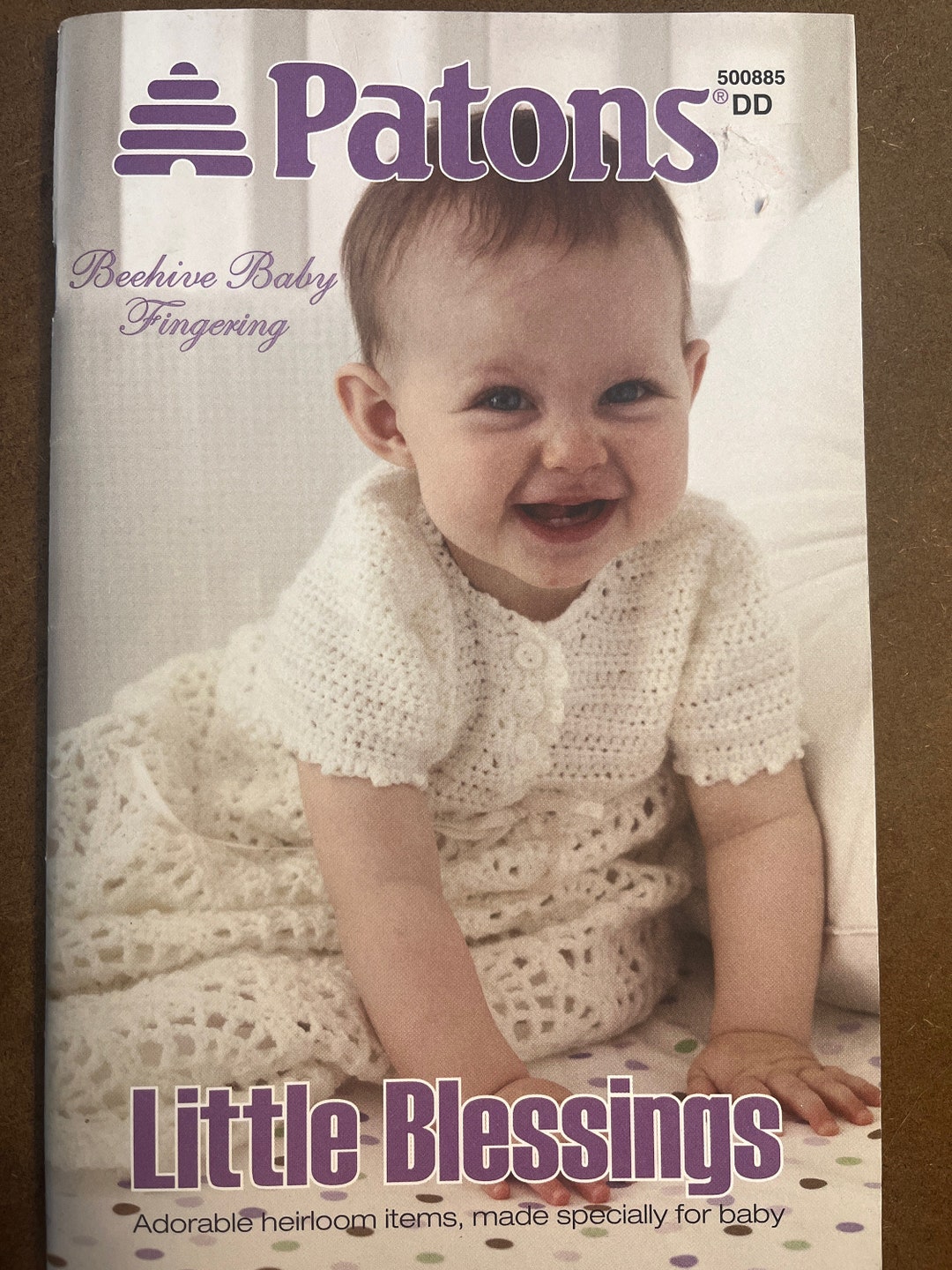Infant Knitting Pattern Book Patons Book 500885 Beehive Baby Fingering ...