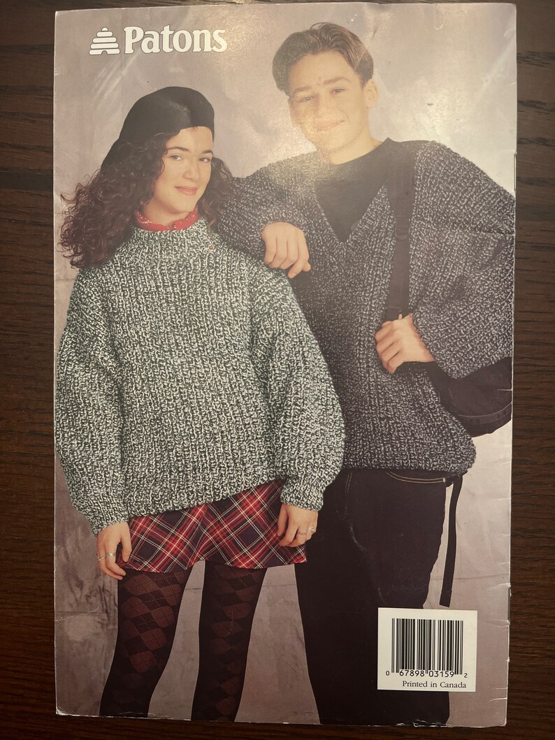 Patons Young and Restless Beehive Book 721 Womens Mens - Etsy