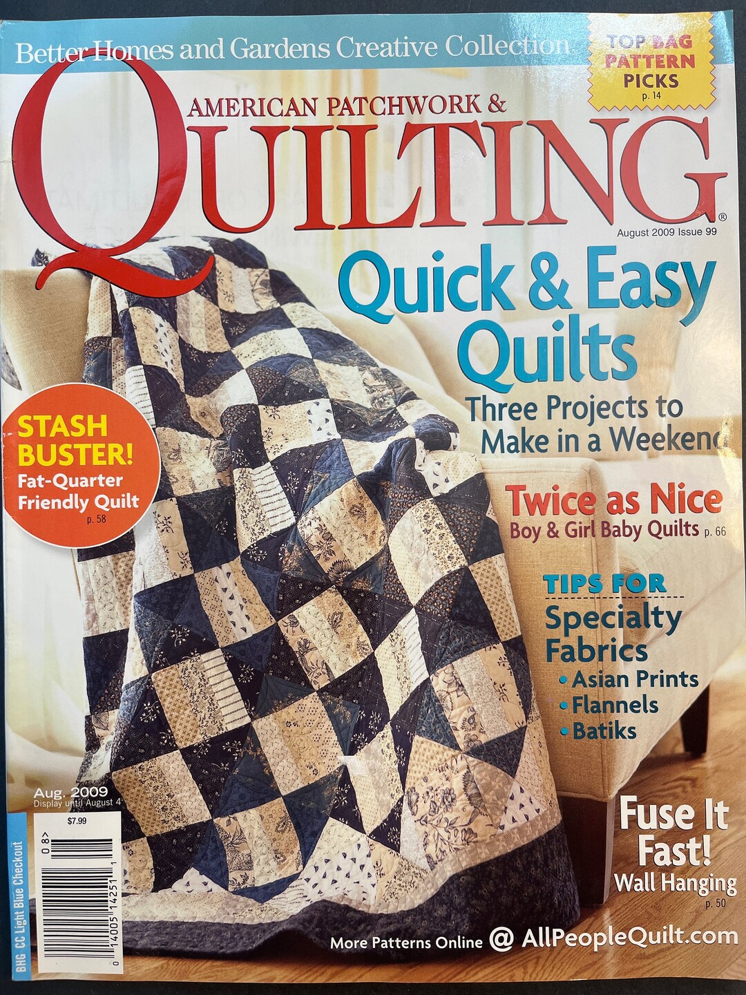 American Patchwork & Quilting Better Homes and Gardens Magazine Quilt ...