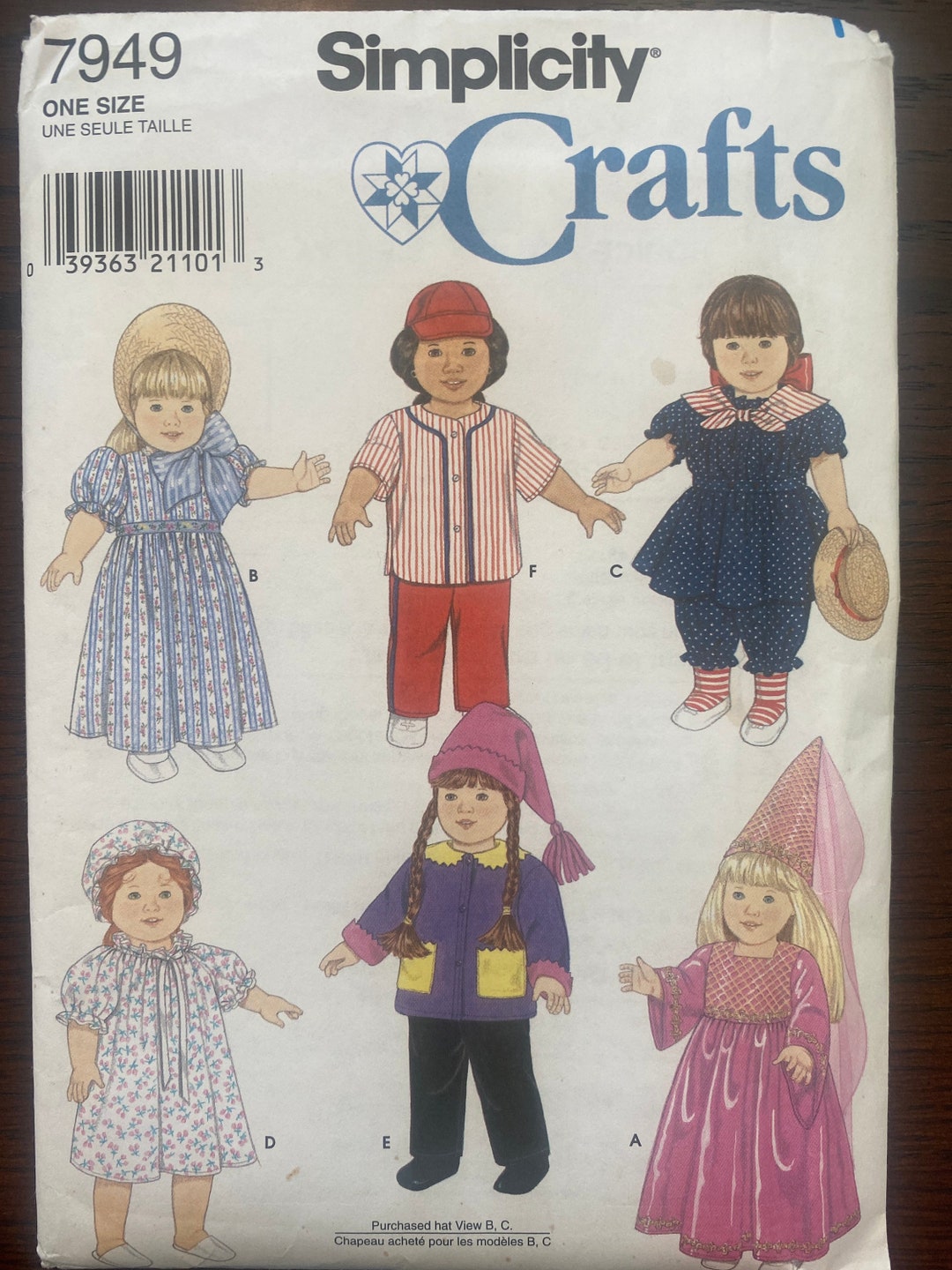 Doll Dresses Hat Pants Night Dress and Cap Jacket Top Doll Clothes ...