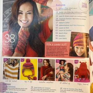 Knit Simple Magazine Issue Knit Womens Patterns Fall 2011 - Etsy