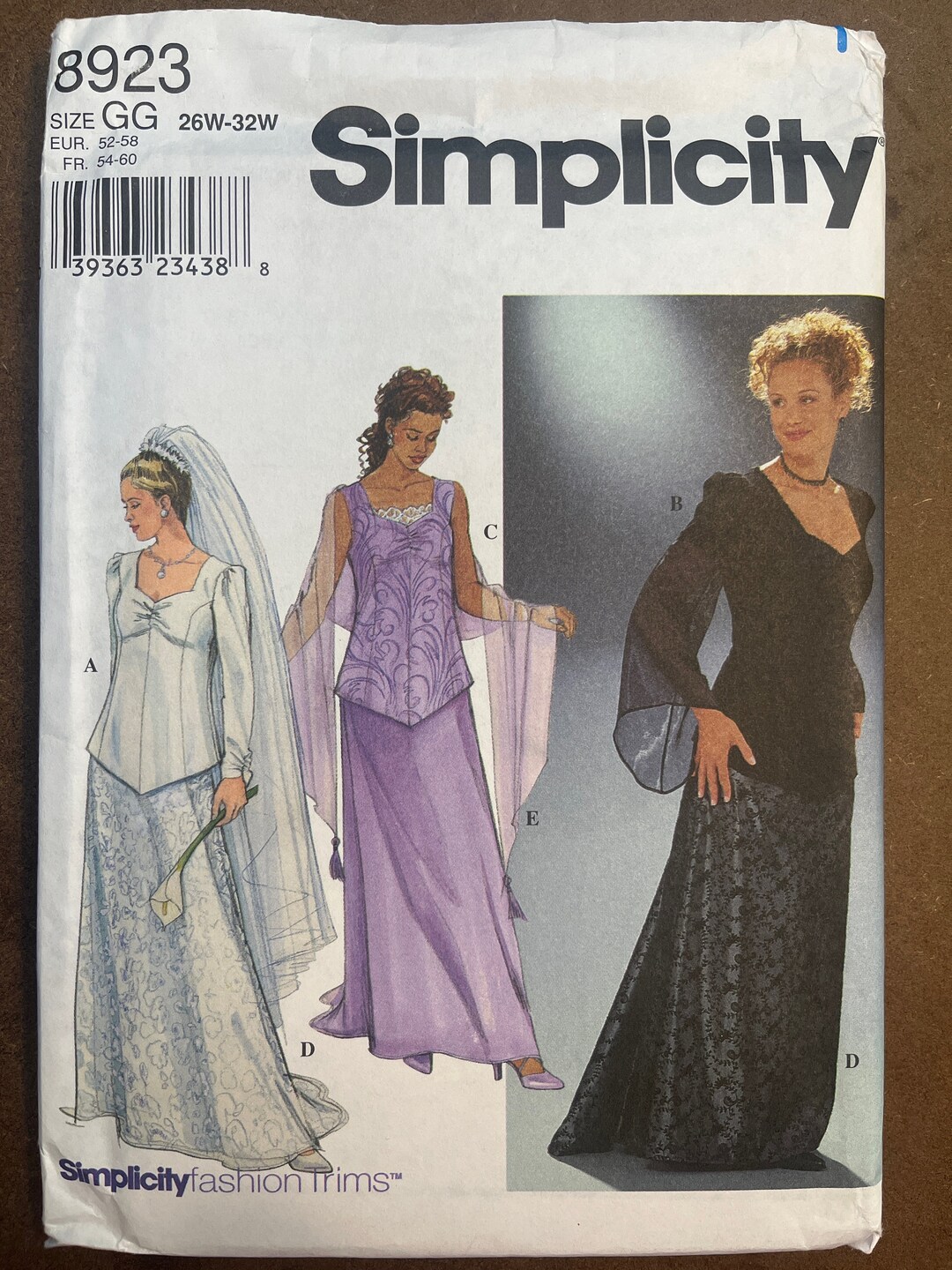 Shaped Front Fitted Top Skirt and Shawl Womens Misses Sewing Pattern ...