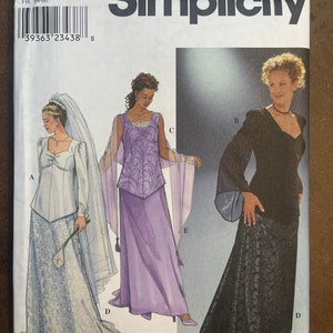 Shaped Front Fitted Top Skirt and Shawl Womens Misses Sewing Pattern ...