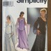 Shaped Front Fitted Top Skirt and Shawl Womens Misses Sewing Pattern ...