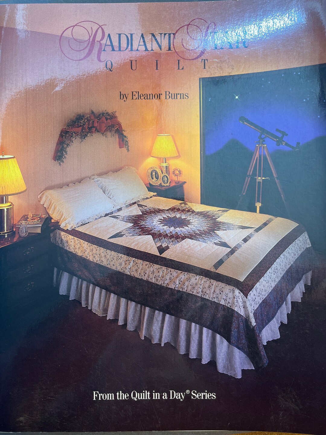 Radiant Star Quilt Quilting Pattern Instruction Book Eleanor Burns ...