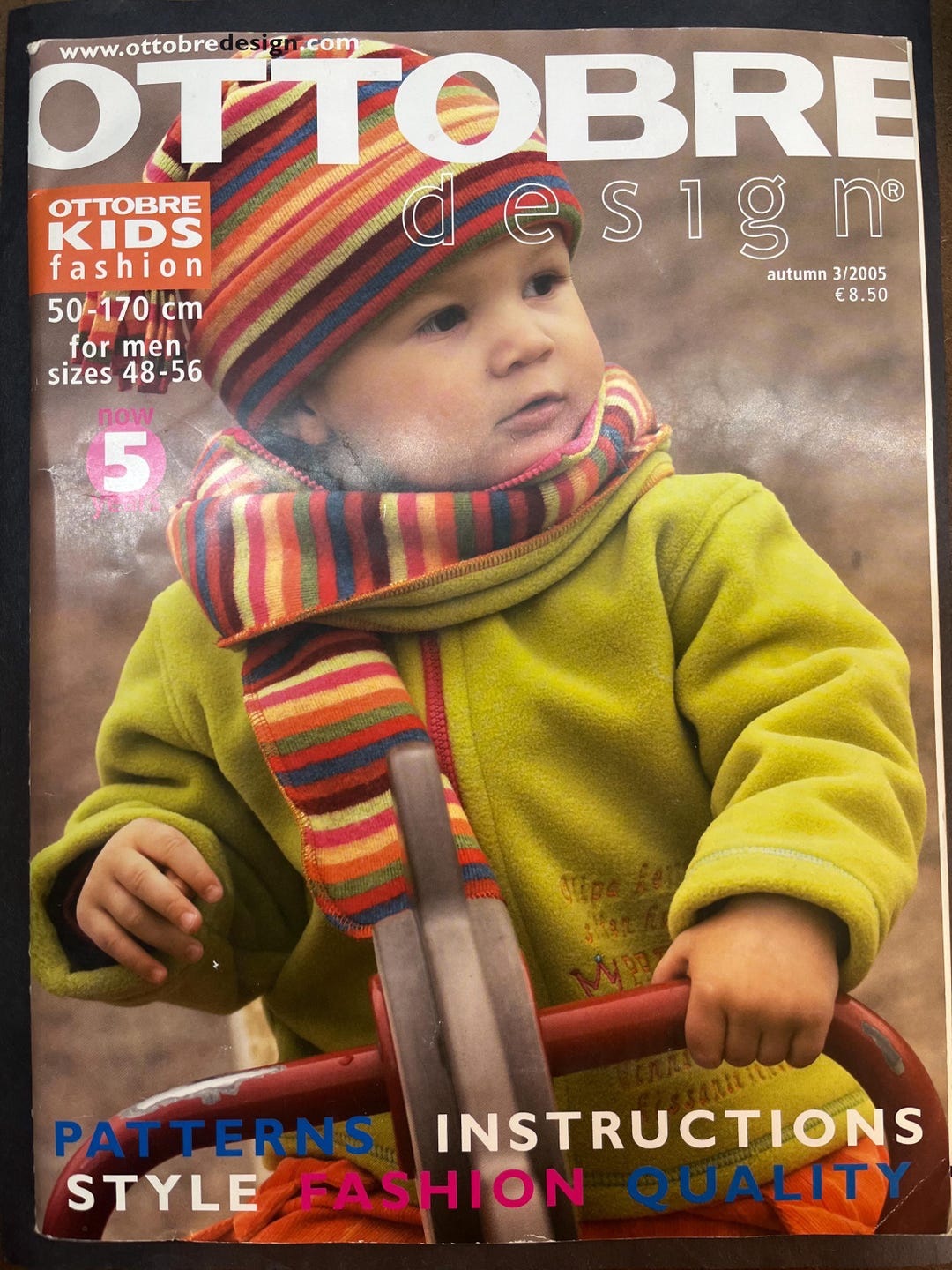 Ottobre Designs Patterns Magazine Girls Boys Kids Childrens Unisex ...