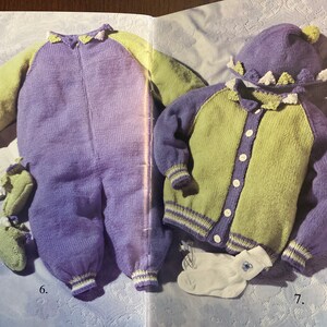 Infant Toddler Knitting Pattern Book Patons Baby Astra Beehive Book 669 ...