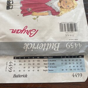 Very Loose Fitting Slightly Flared Dress Girls Sewing Pattern Butterick ...