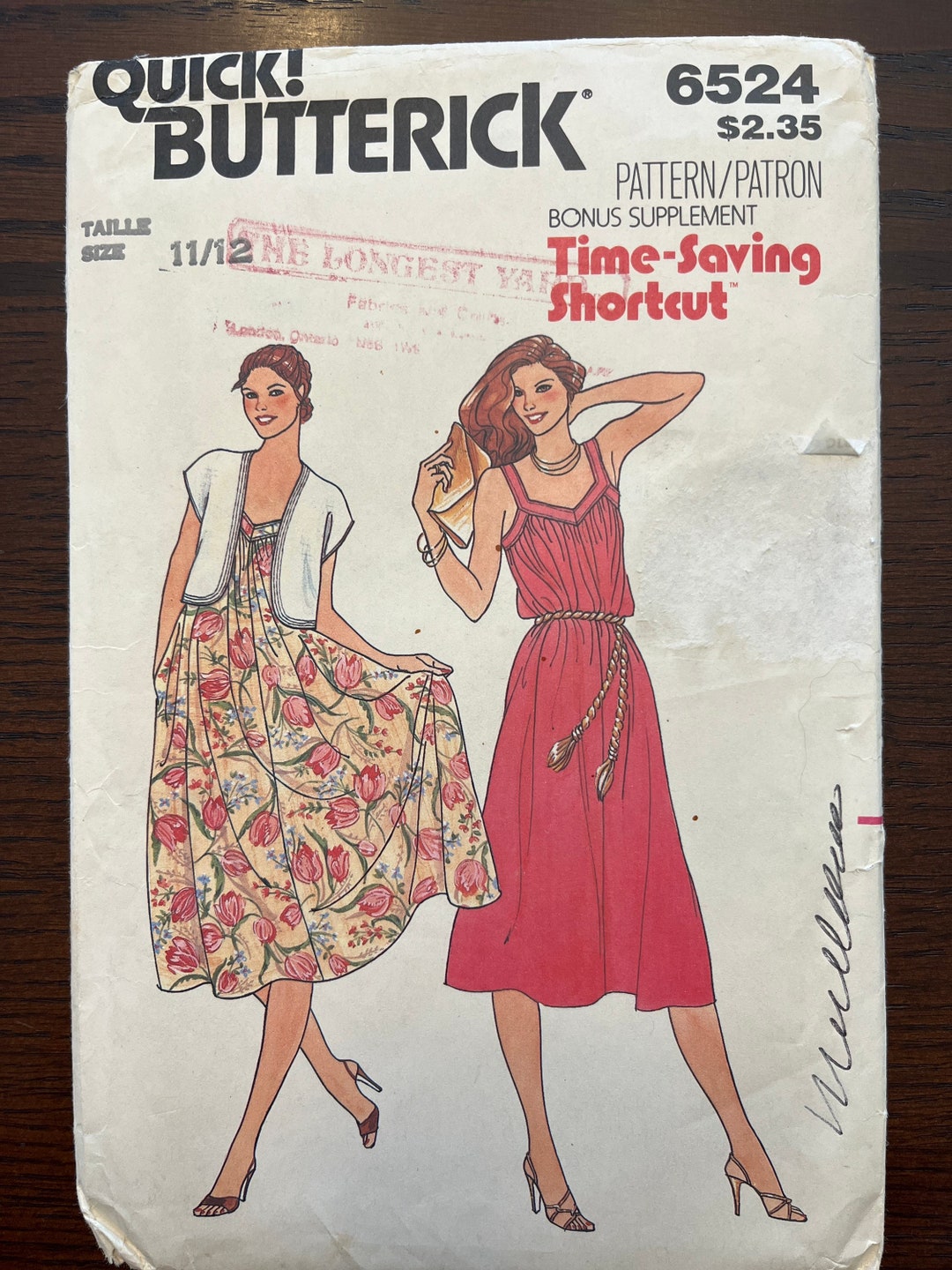 Young Junior Teen Vest and Sleeveless Dress Girls Sewing Pattern ...