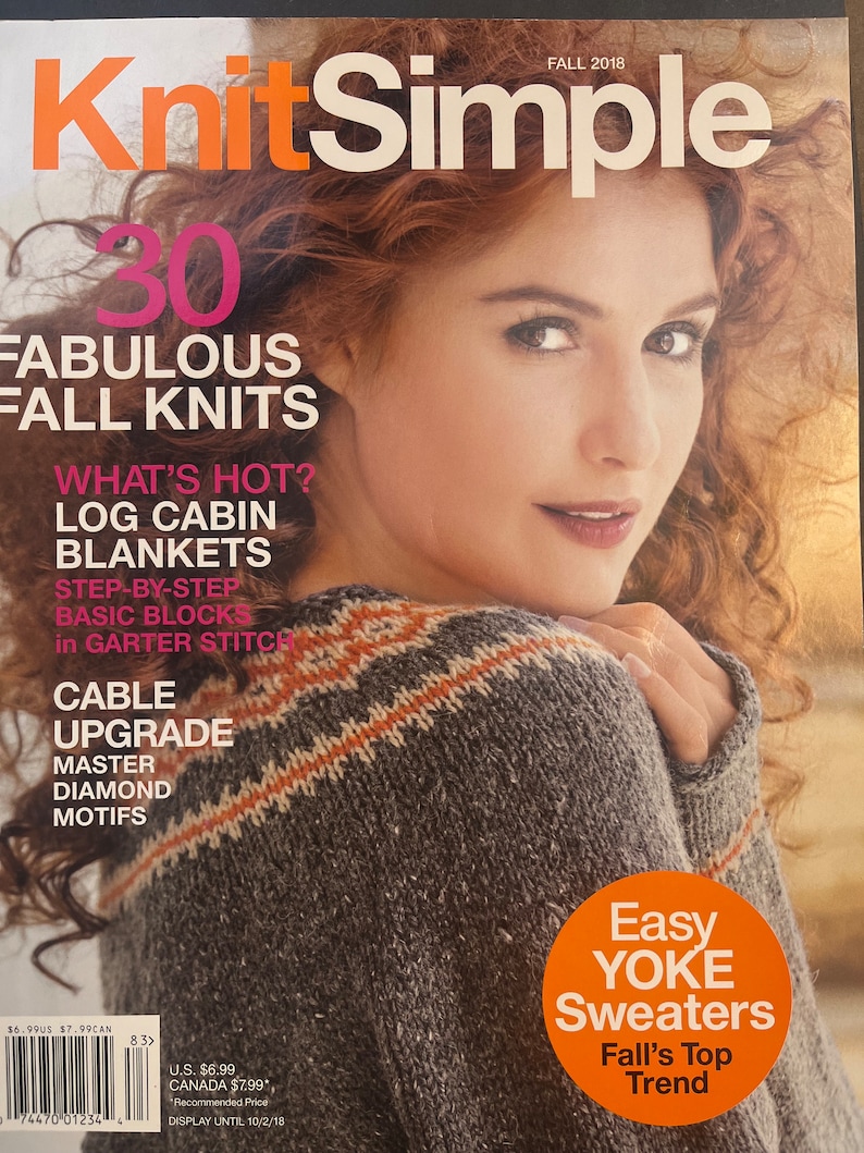 Knit Simple Magazine Issue Fall 2008 Knit Womens Patterns - Etsy