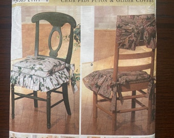 Traditional Slipcovers Chair Sofa Ottoman and Pillows Home Decor Sewing ...