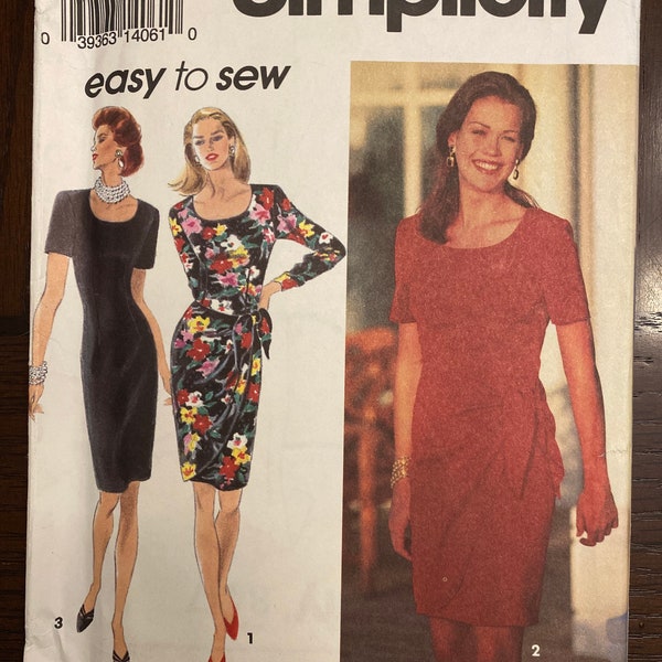 Simplicity Winter Dress Pattern - Etsy
