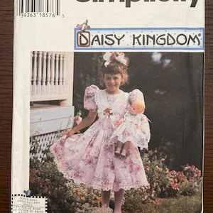 Childs Dress Hairbow and Clothes for 17” Doll Children’s Girls Sewing ...