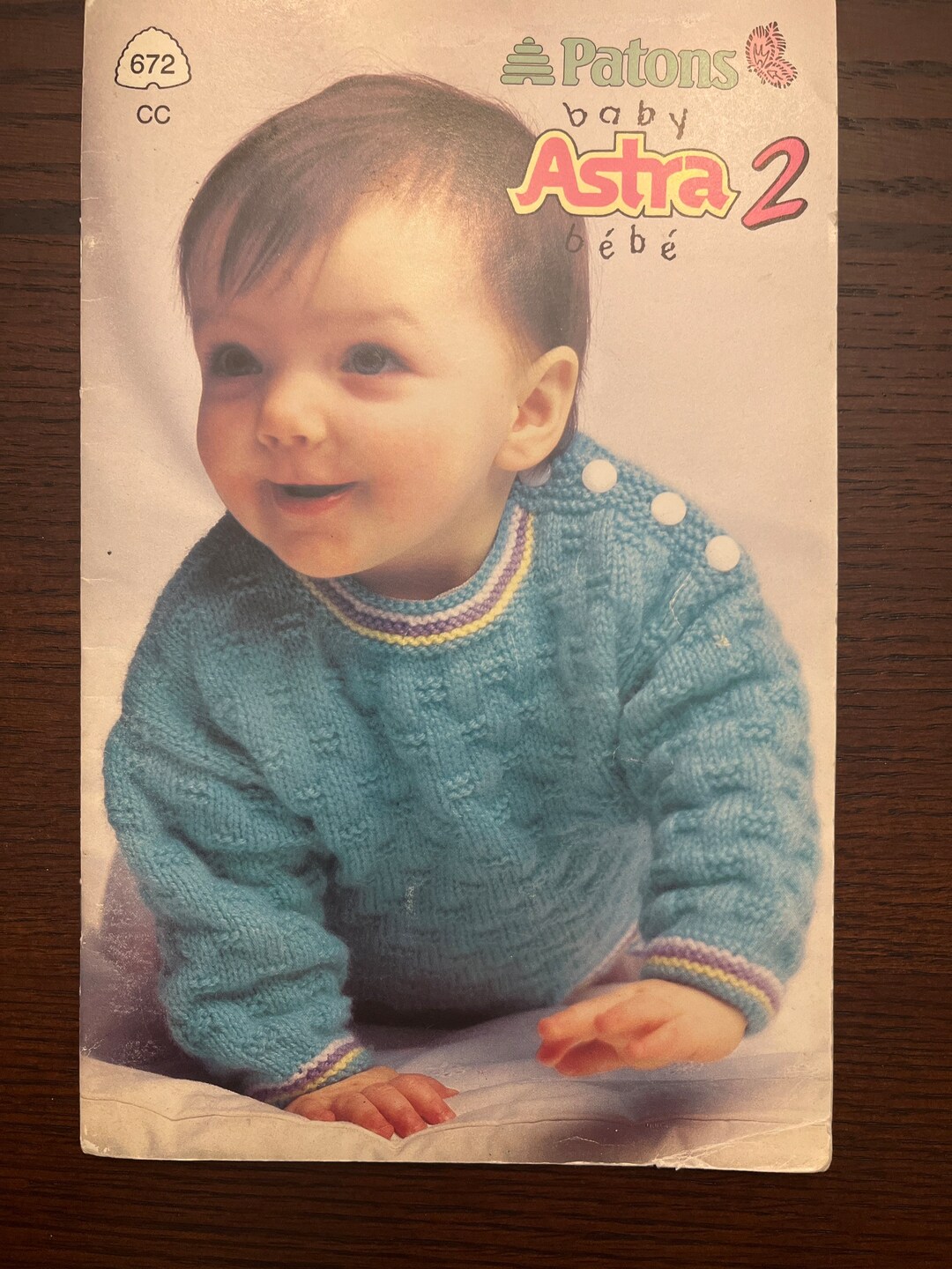 Infant Toddler Knitting Pattern Book Patons Baby Astra 2 Beehive Book ...