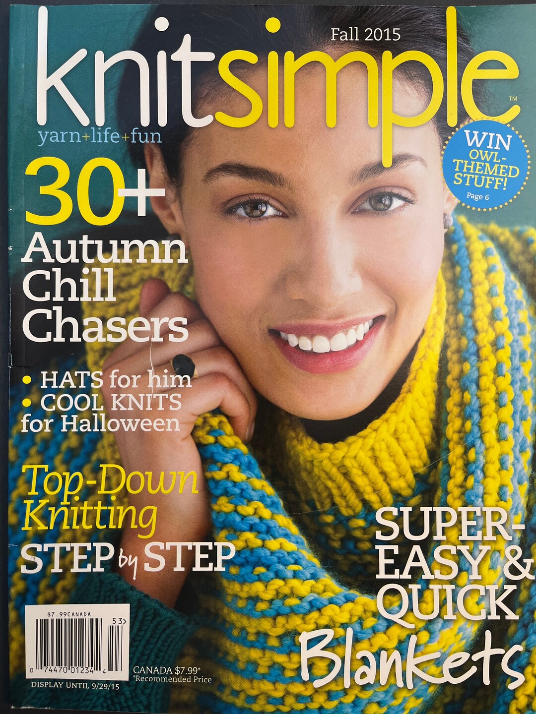 Knit Simple Magazine Fall 2015 Issue Knit Womens Patterns - Etsy