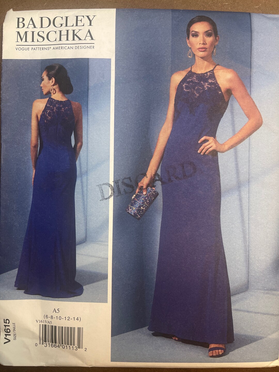 Spaghetti Strap Fitted Dress Womens Misses Sewing Pattern Vogue ...