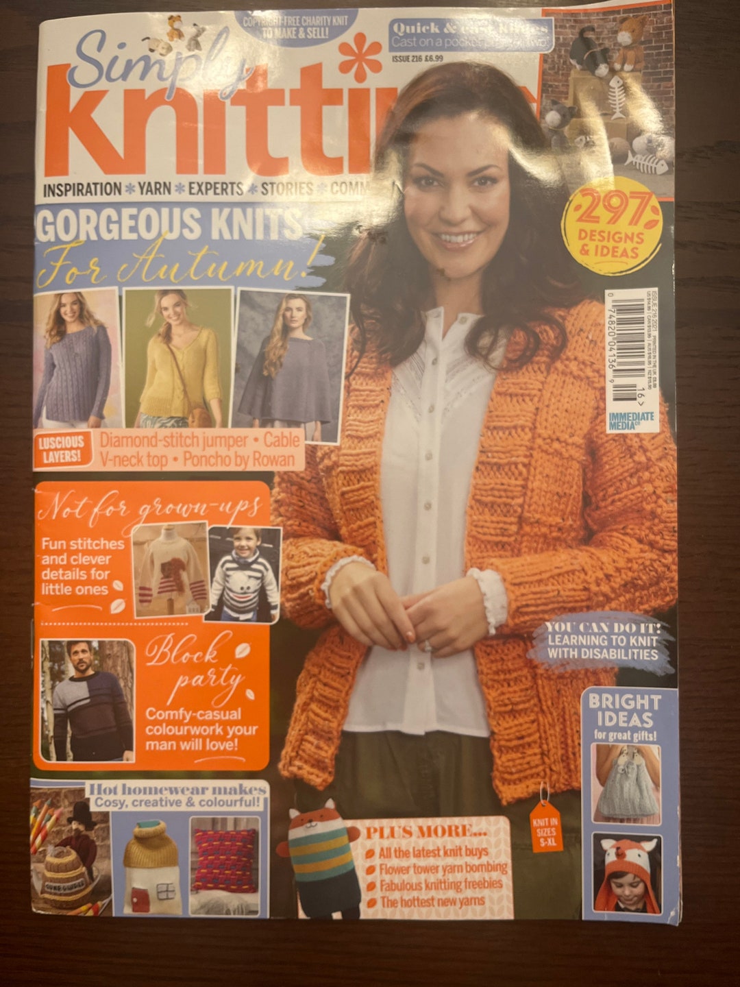 Simply Knitting Magazine Issue 216 2021 Knit Womens Patterns - Etsy