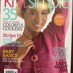 Knit Simple Knitting Magazine Spring Summer 2017 Issue Knit Womens ...