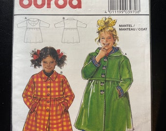 Girls Coat Pattern | Etsy