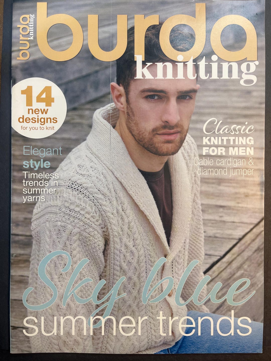 Burda Knitting Magazine Issue No 6 2022 Knit Womens Mens Patterns - Etsy