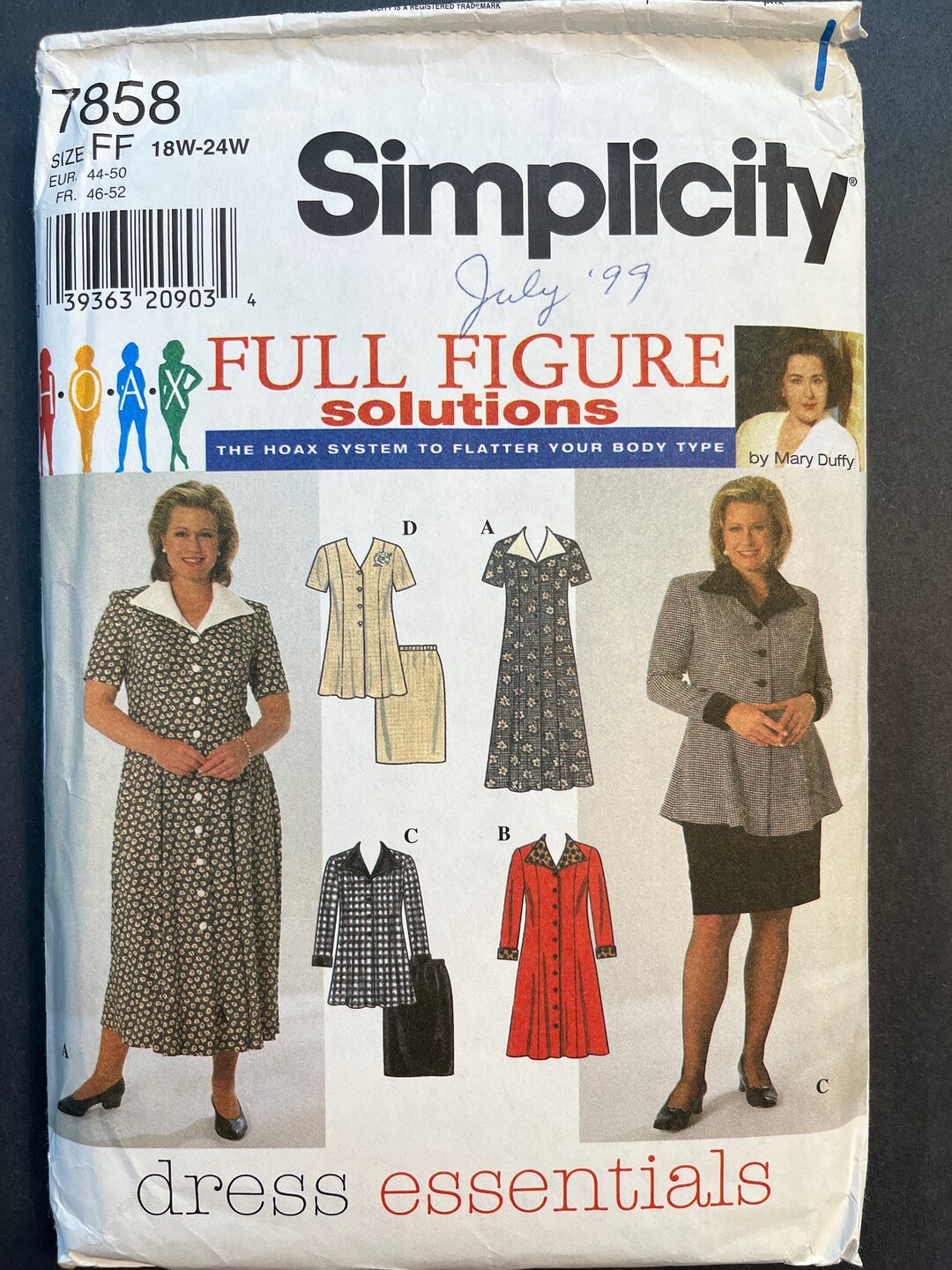 Fit and Flare Dress in Two Lengths or Top and Skirt Womens Misses ...