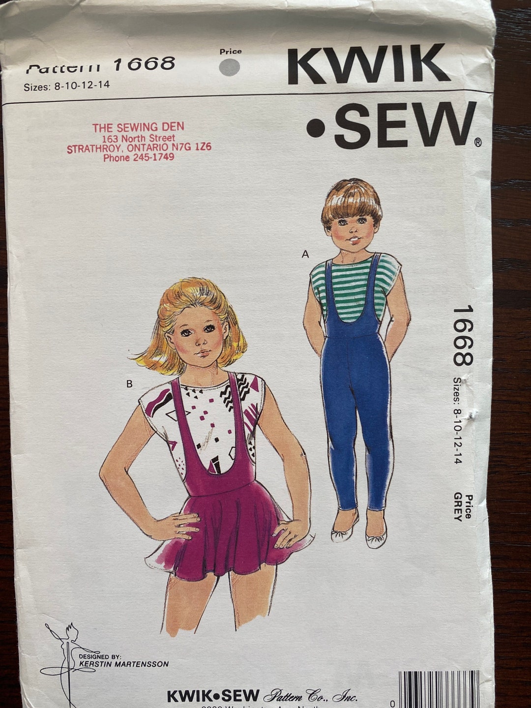 Unitard Leotard and Top Girls Dance Gymnastics Active Wear Sewing ...