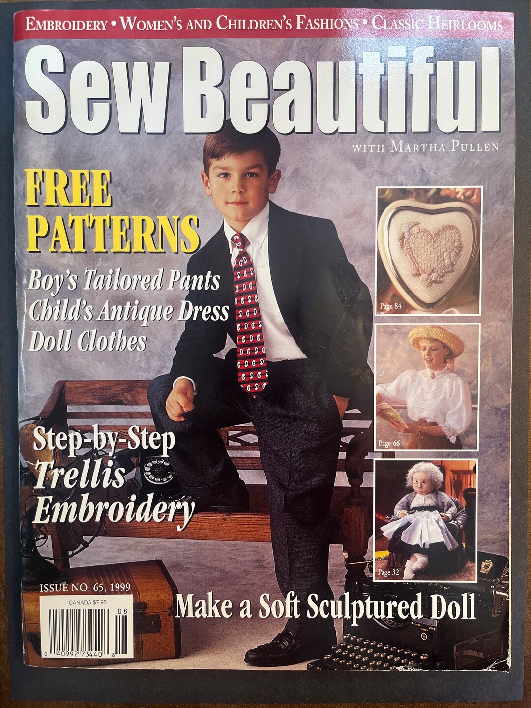 Sew Beautiful With Martha Pullin Embroidery Womens and Childrens ...