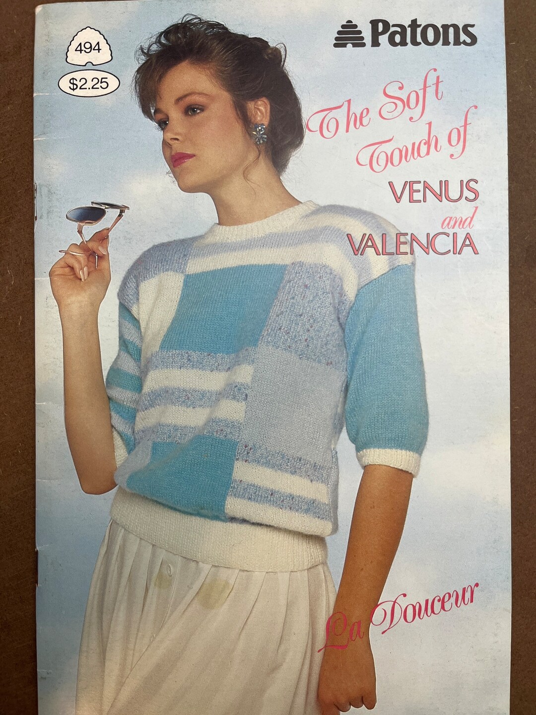 Patons the Soft Touch of Venus and Valencia Beehive Book 494 Womens ...